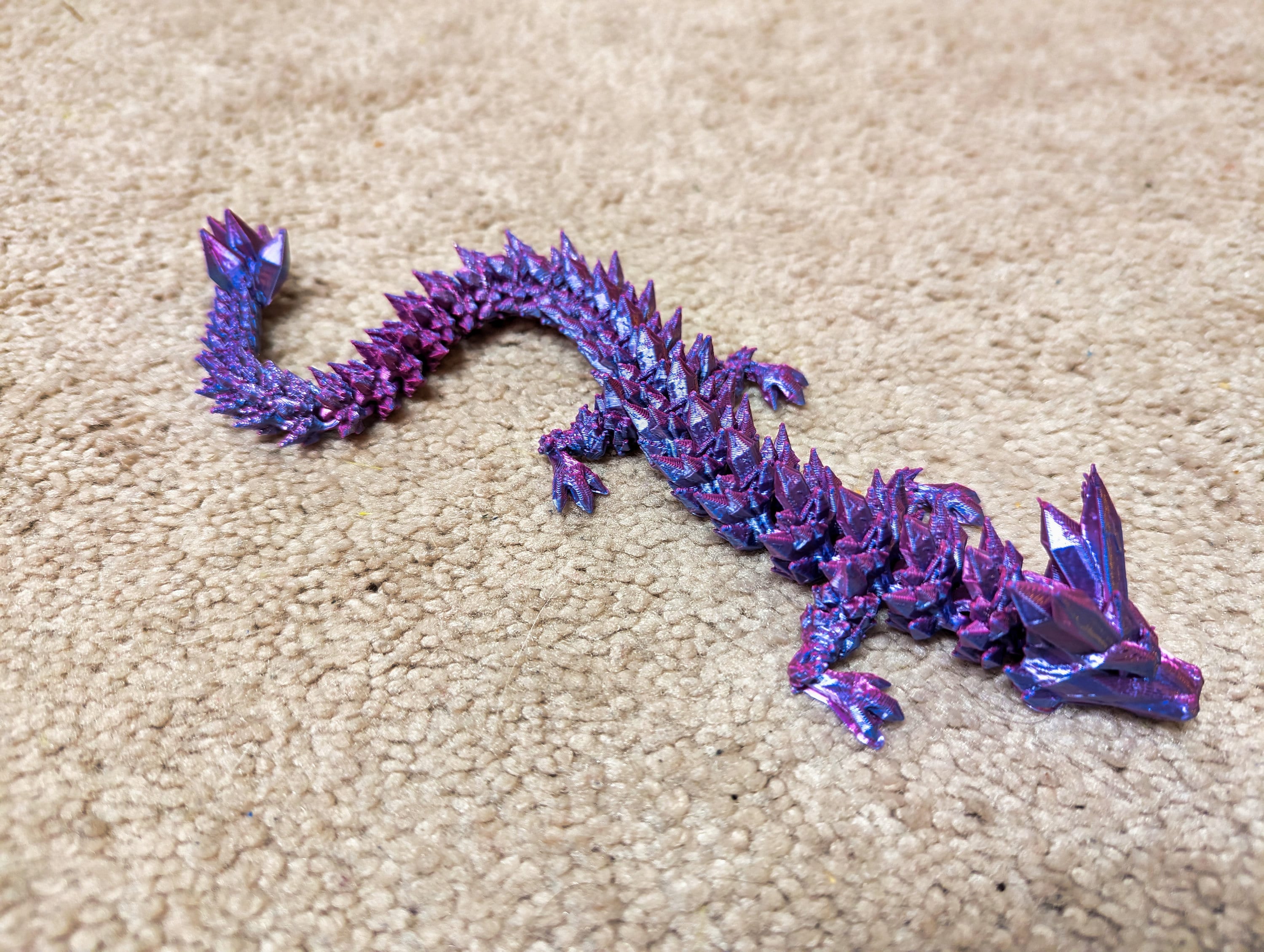 Crystal Dragon by Cinderwing3d, Shiny, Medieval, Mancave, Fantasy, 3D ...