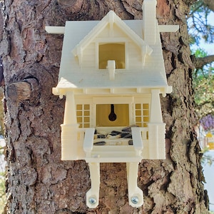 Colonial Birdhouse, 3D Printed, Art, Outdoor Decor, Outdoor Living ...