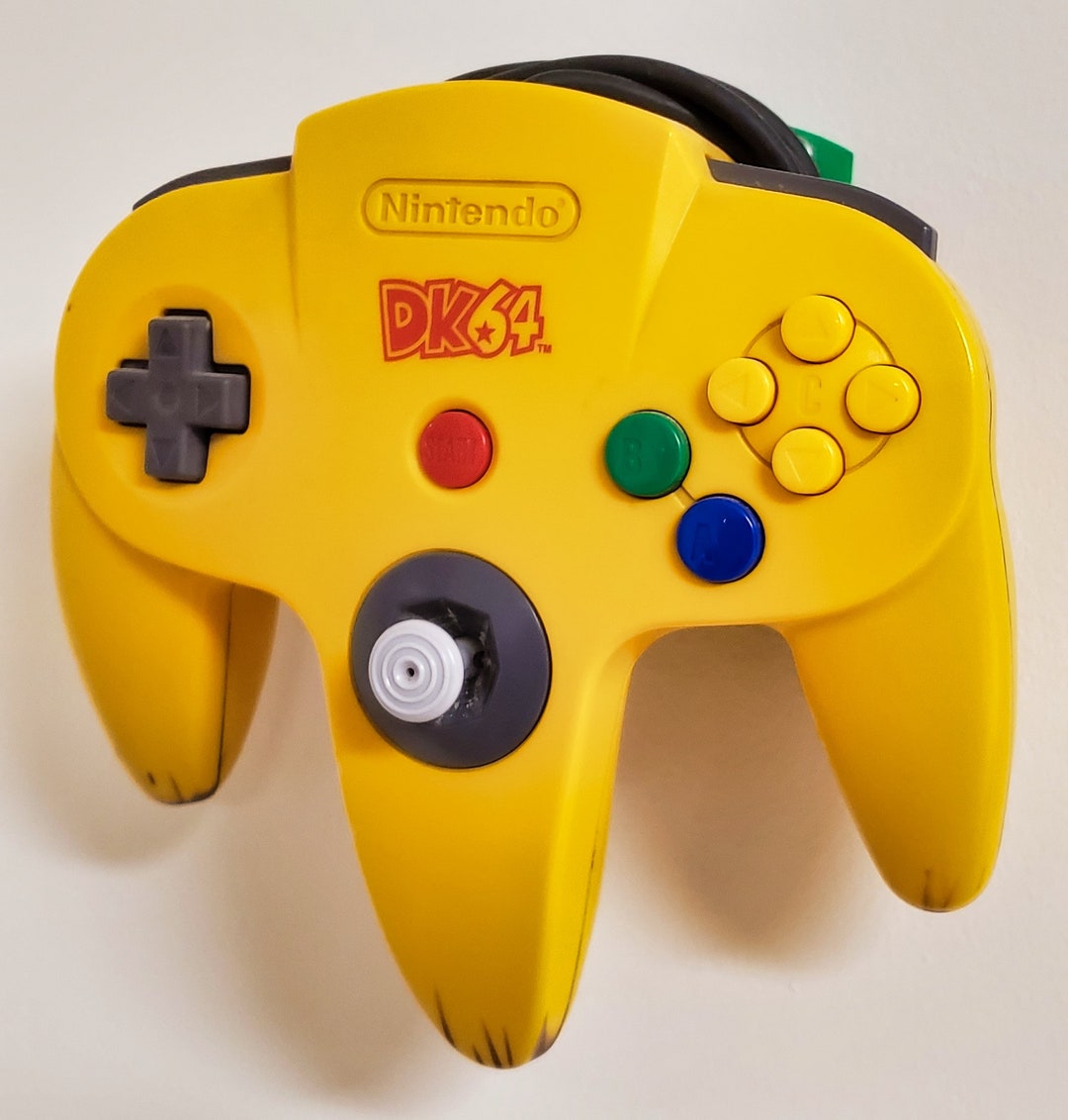 Nintendo N64 Controller Locking Wallmount, Gamer Decor, Gaming, Video ...