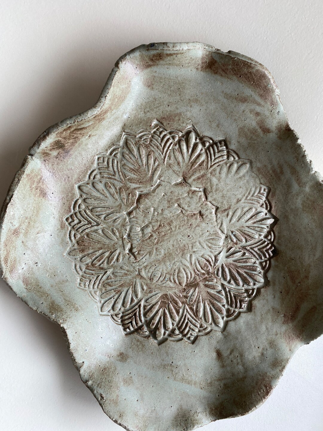 Large Textured Platter - Etsy