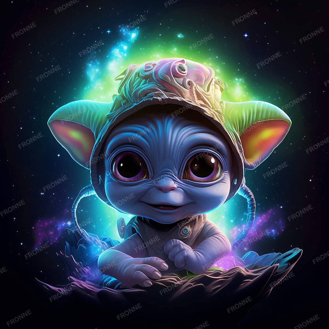 Cosmic Creations 1019 4 Alien Babies From a Distant Galaxy Resolution ...