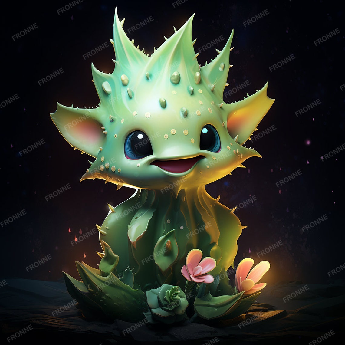 Cute Cactus Babies - Part 2 - Etsy