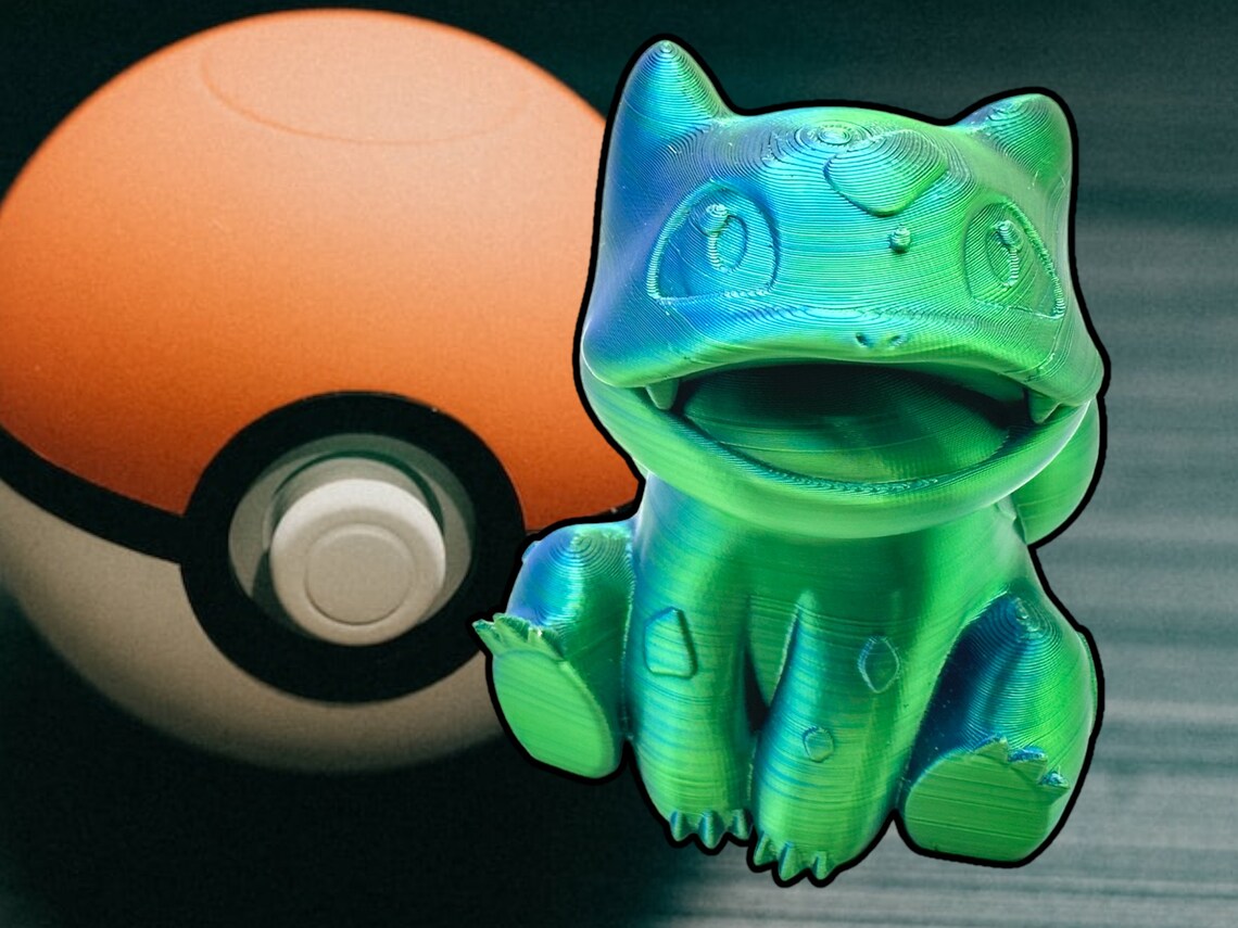 Bulbasaur Pokemon 3d Printed Desk Toy Gifts for Kids - Etsy