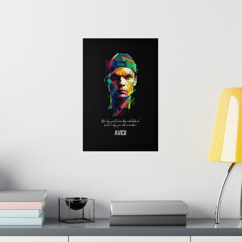 Avicii Portrait WPAP Pop Art Poster - Etsy