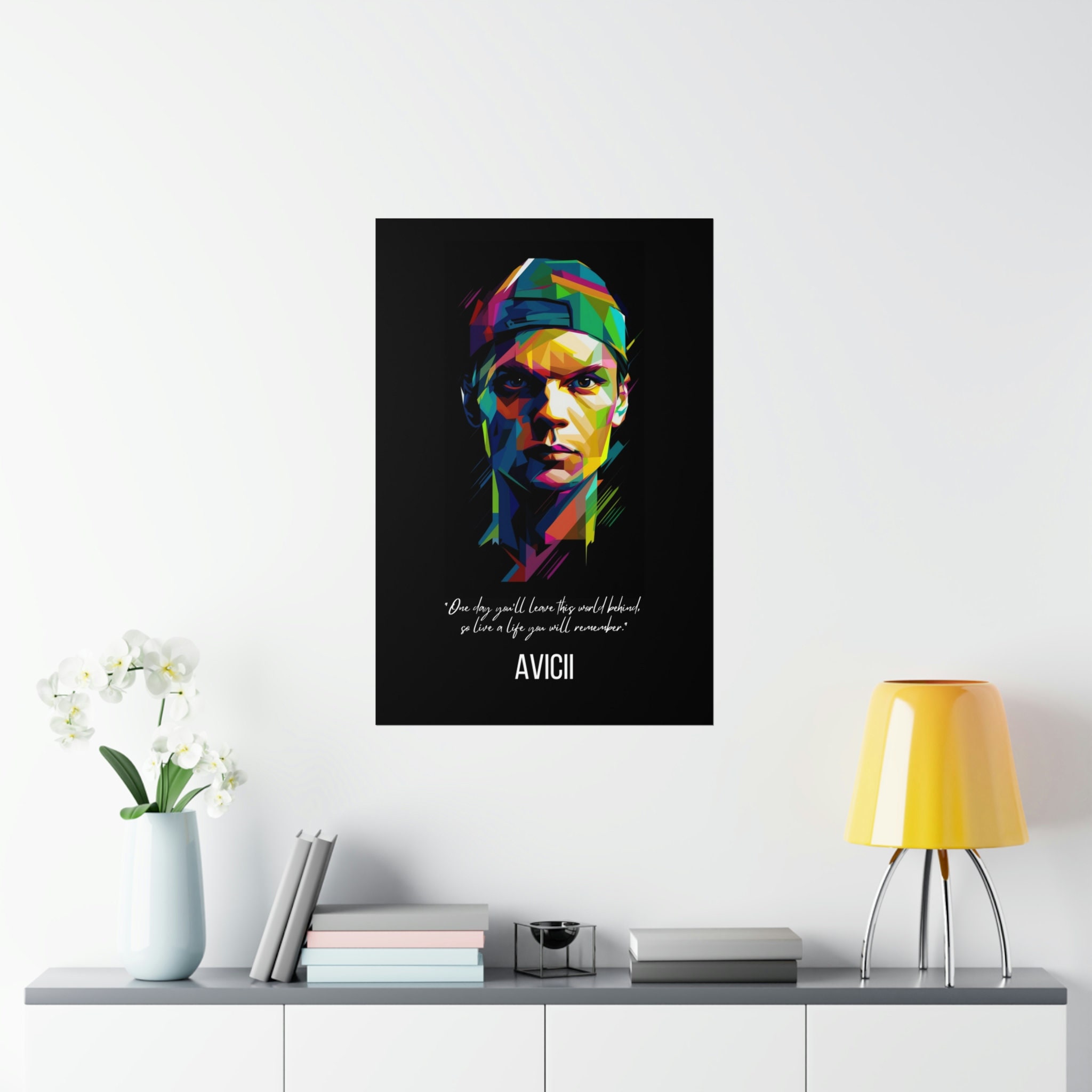 Avicii Portrait WPAP Pop Art Poster - Etsy