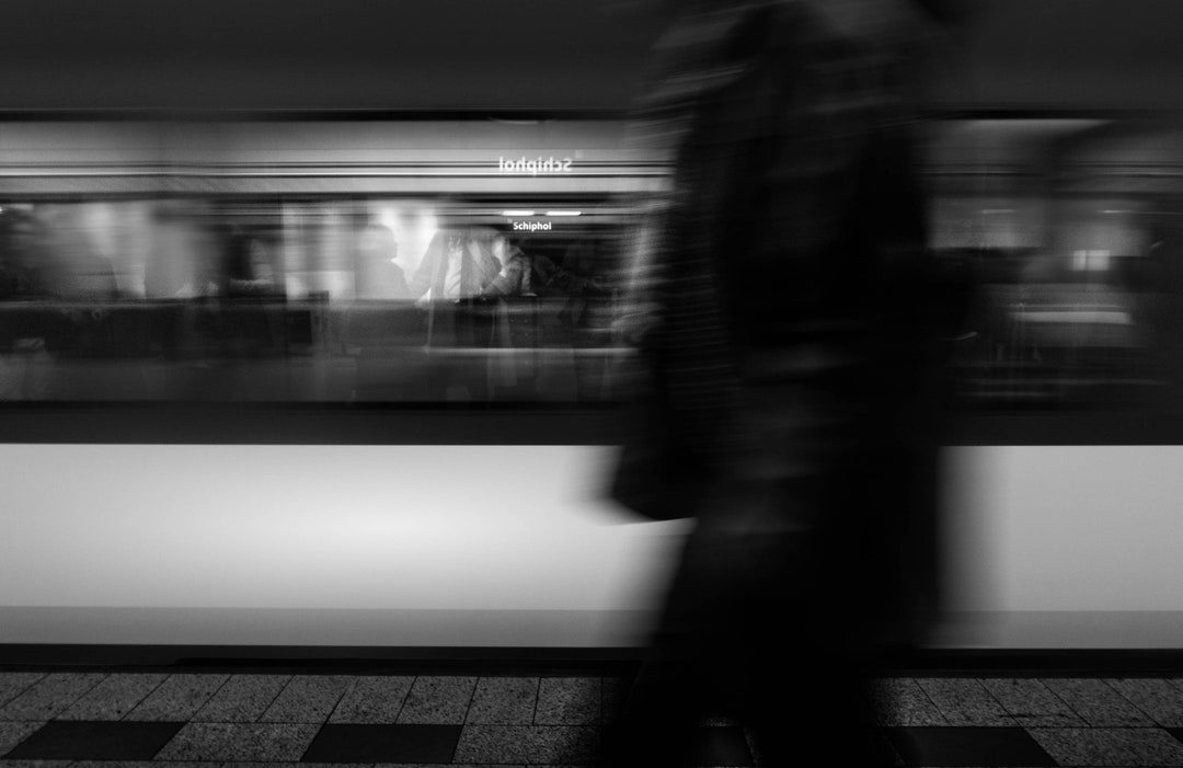 Metro Train Street Photography Train Photography Wall Art - Etsy