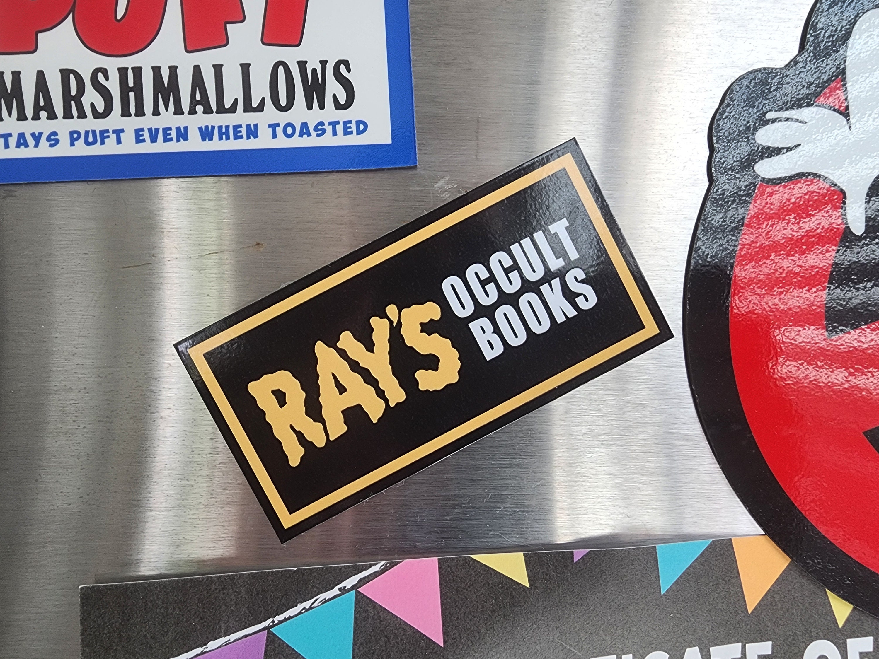 Ghostbusters Ray's Occult Books Magnet - Etsy