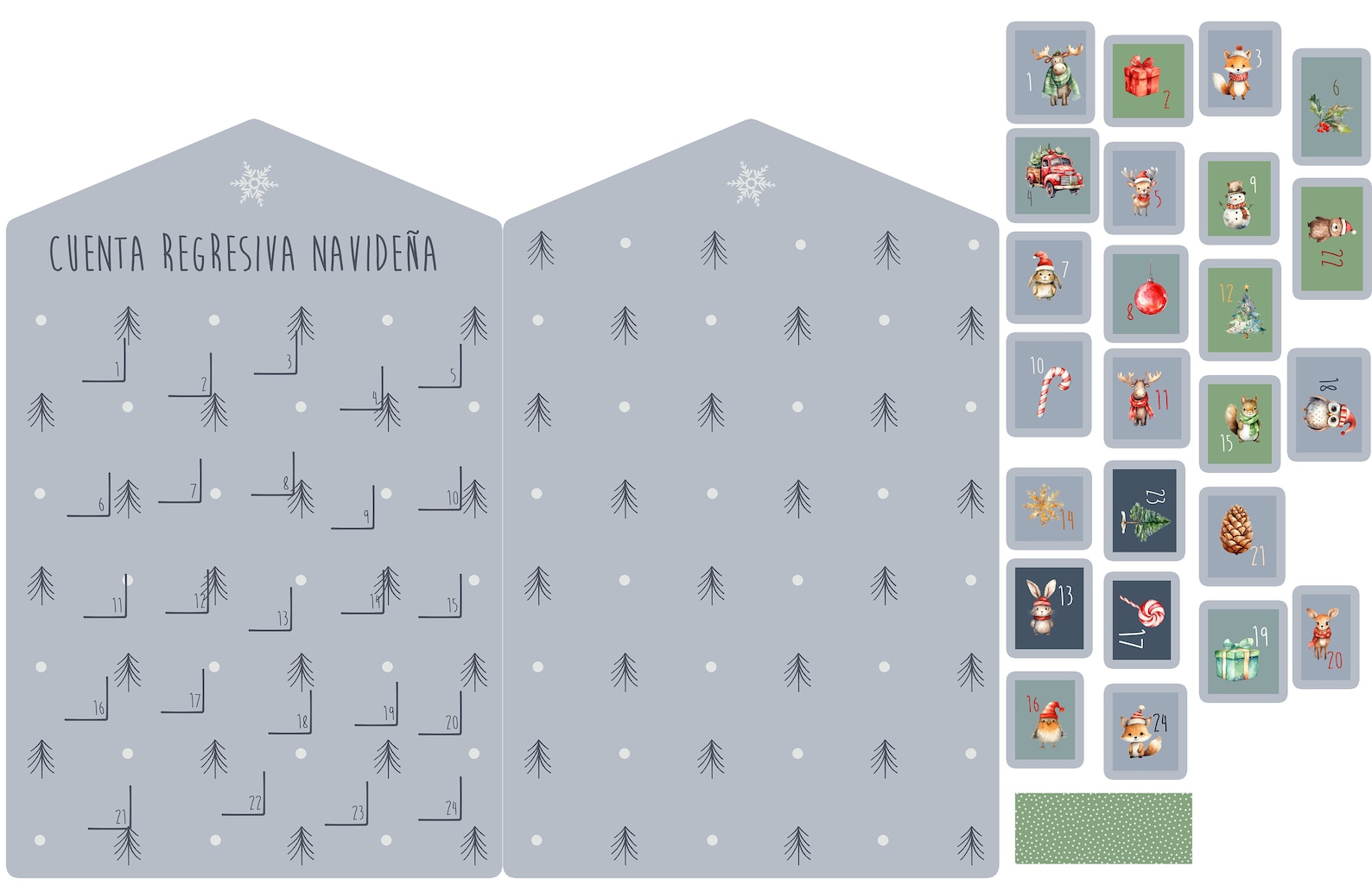 Spanish Language Advent Calendar / Calendario De Adviento DIGITAL En ...