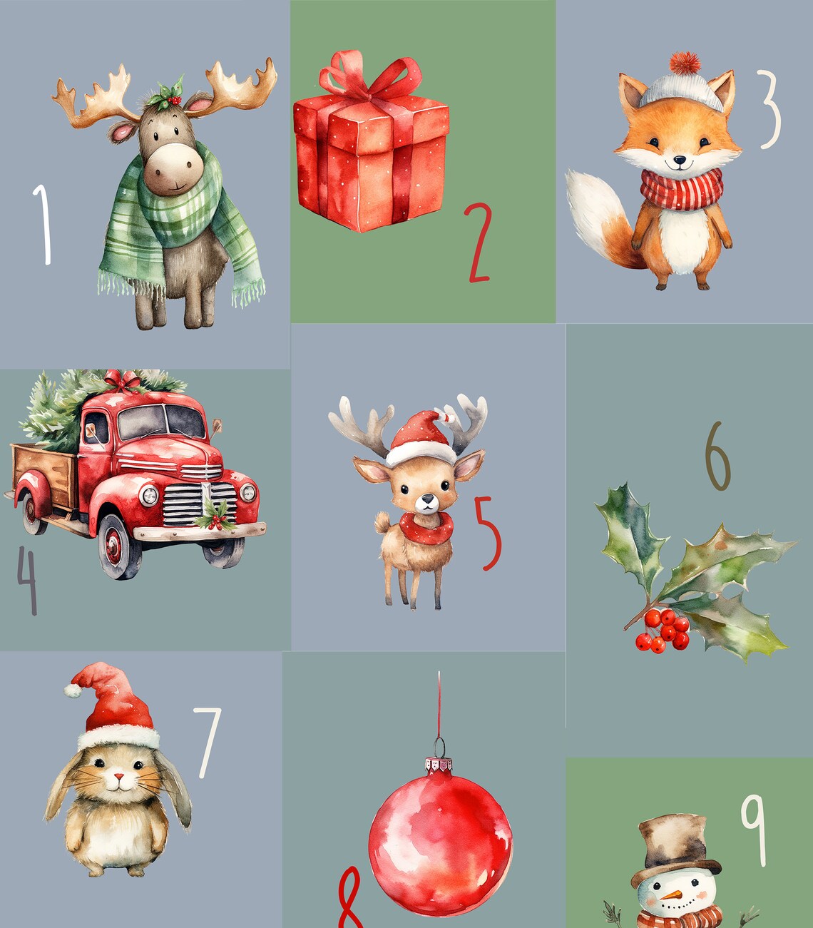 Spanish Language Advent Calendar / Calendario De Adviento DIGITAL En ...