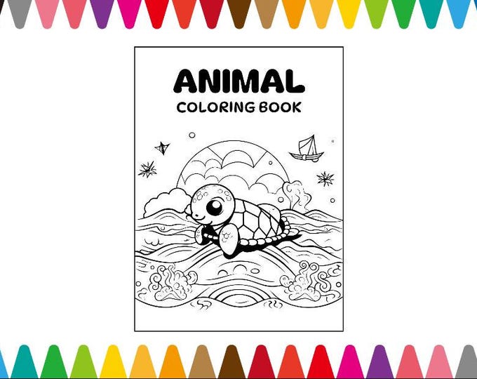 126 Fun Farm Animals Coloring Pages for Kids | Educational Kids ...