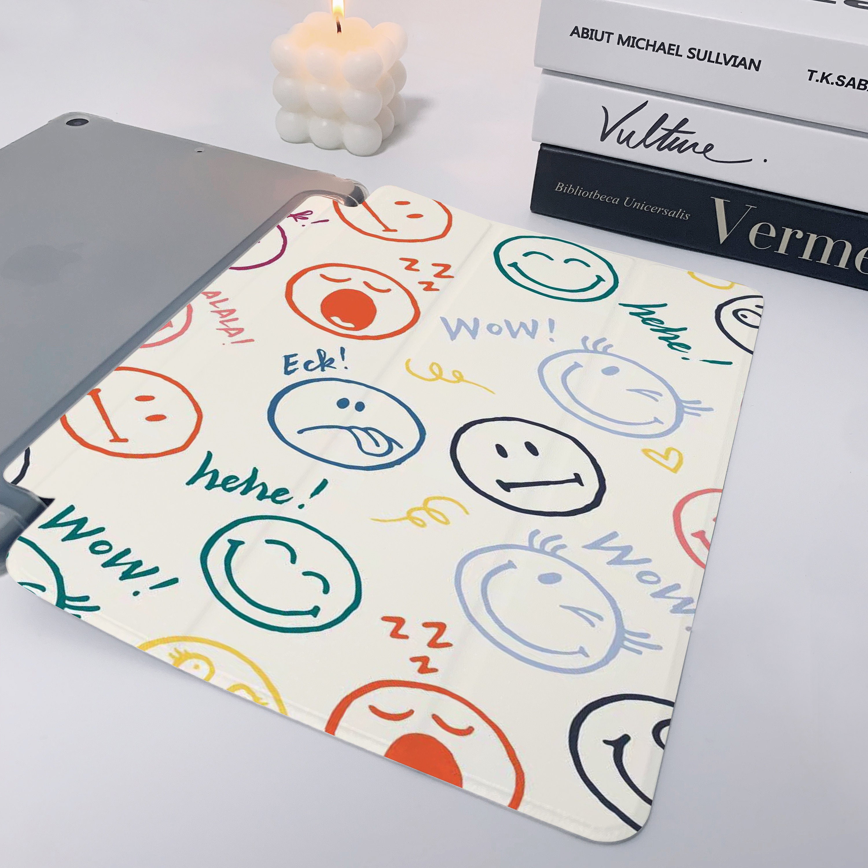 Funny Emojis iPad Air 5 2022 iPad 10 2022 iPad 9 Case,ipad Pro 11 12.9 ...