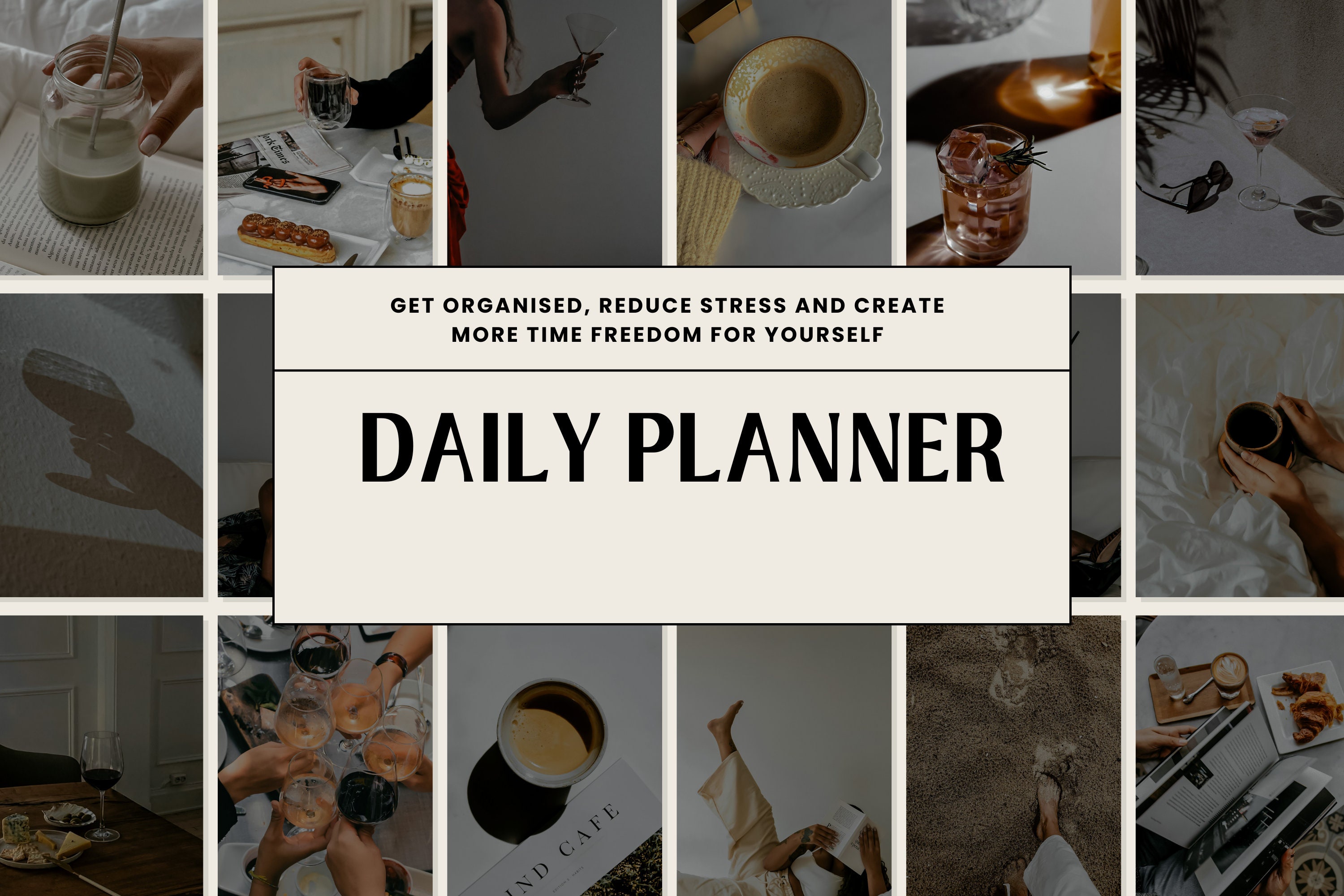 Printable Daily Planner, Printable Planner Download, Printable Daily ...