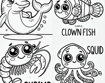 50 Printable Animal Coloring Pages for Kids – No Duplicates! A Fun Way ...