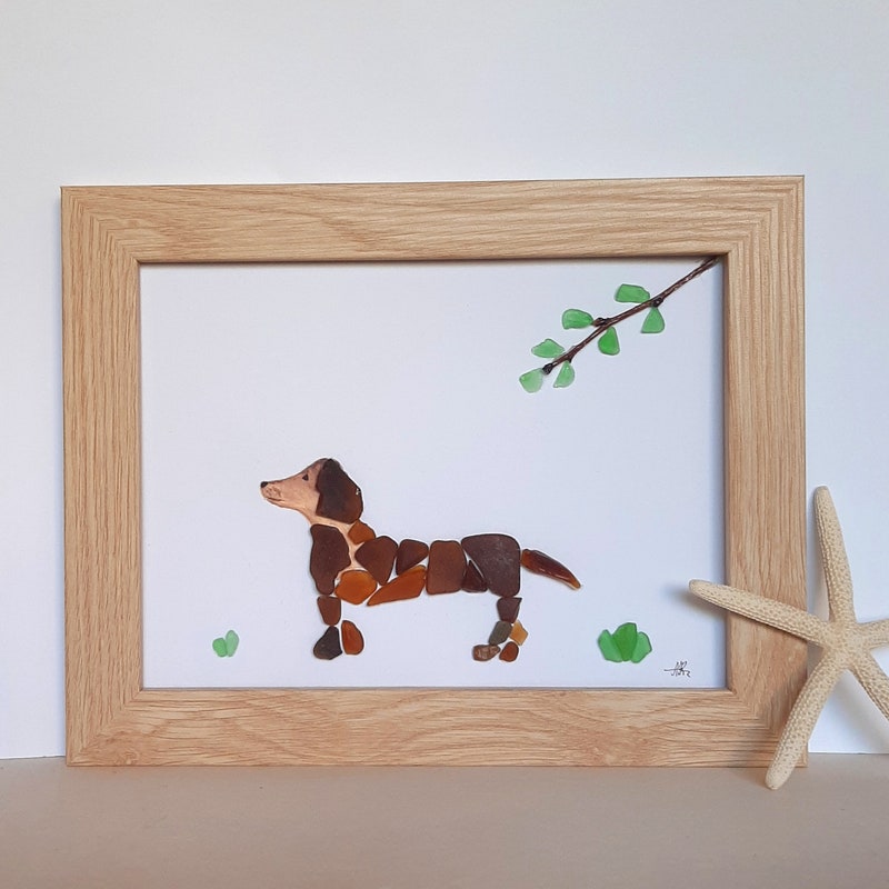 Dog Pebble Art - Etsy