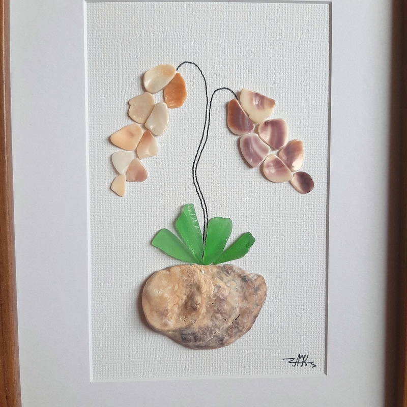 Pebble Flowers - Etsy