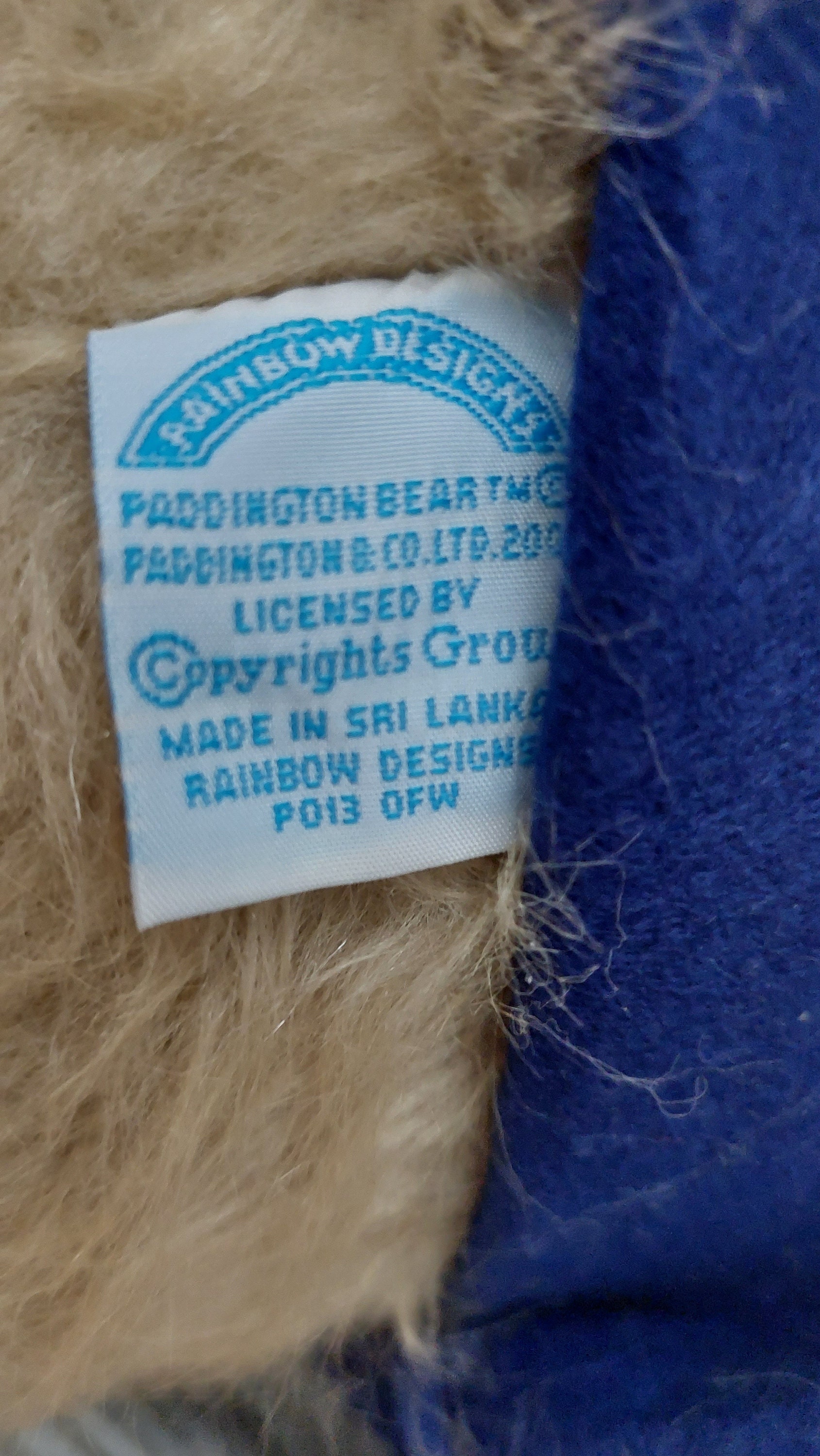 Traditional Paddington Bear/large Free Standing - Etsy