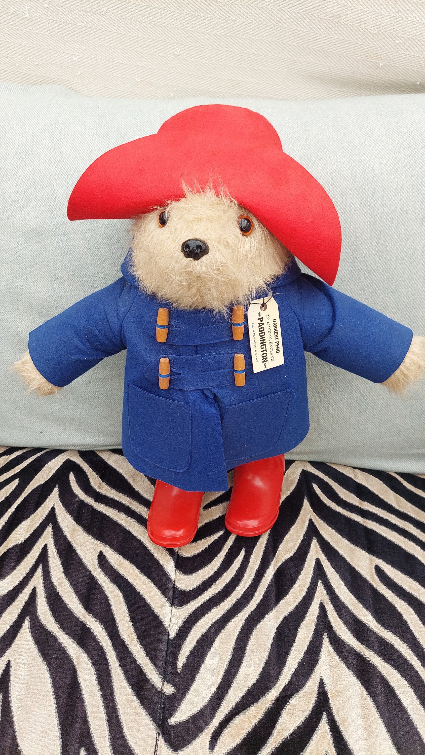 Traditional Paddington Bear/large Free Standing - Etsy