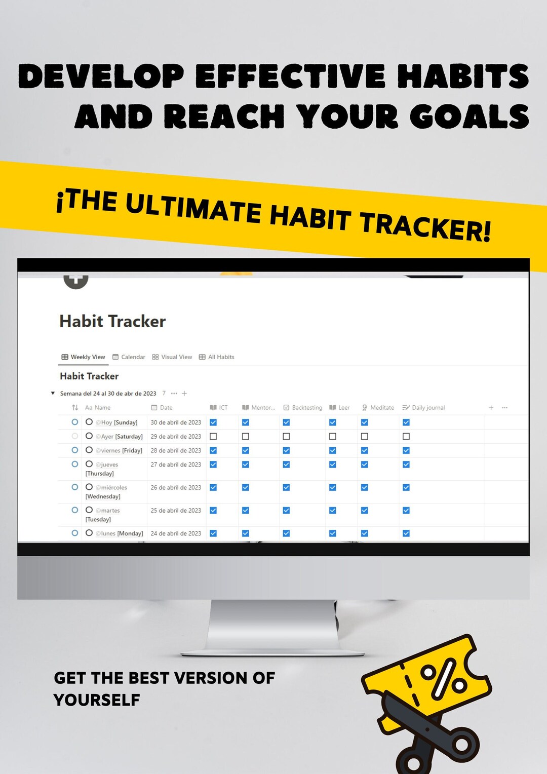 Room Tracker Develop Effective Habits and Reach Your Goals With Our ...