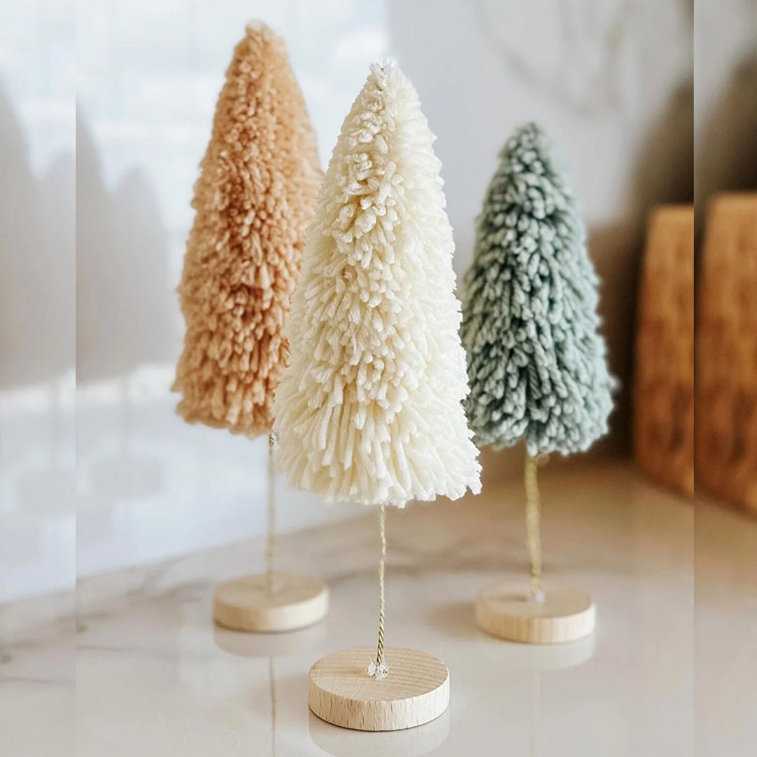 Decorative Table Top Ornament, Decorative Pine Tree Set, Tree Ornament ...