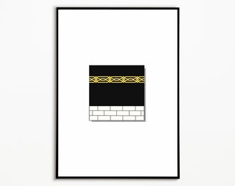 Islamic Poster, Kaaba, Digital Download, - Etsy UK