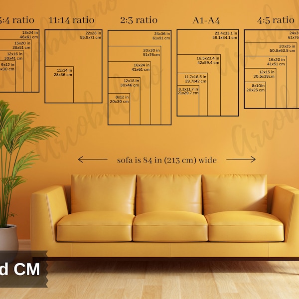 Living Room Art Frame - Etsy