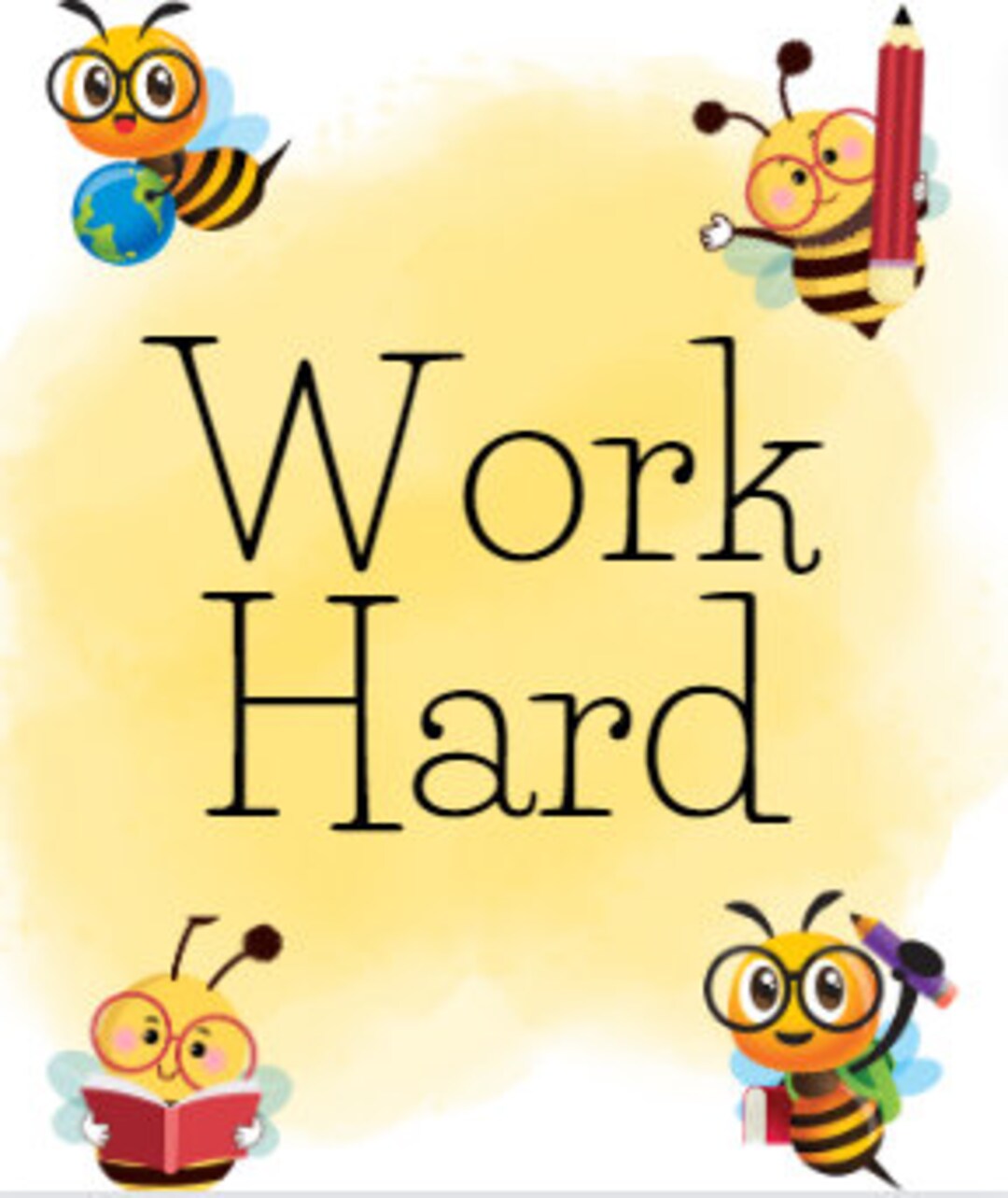 Bee Theme Classroom Poster Set - Etsy