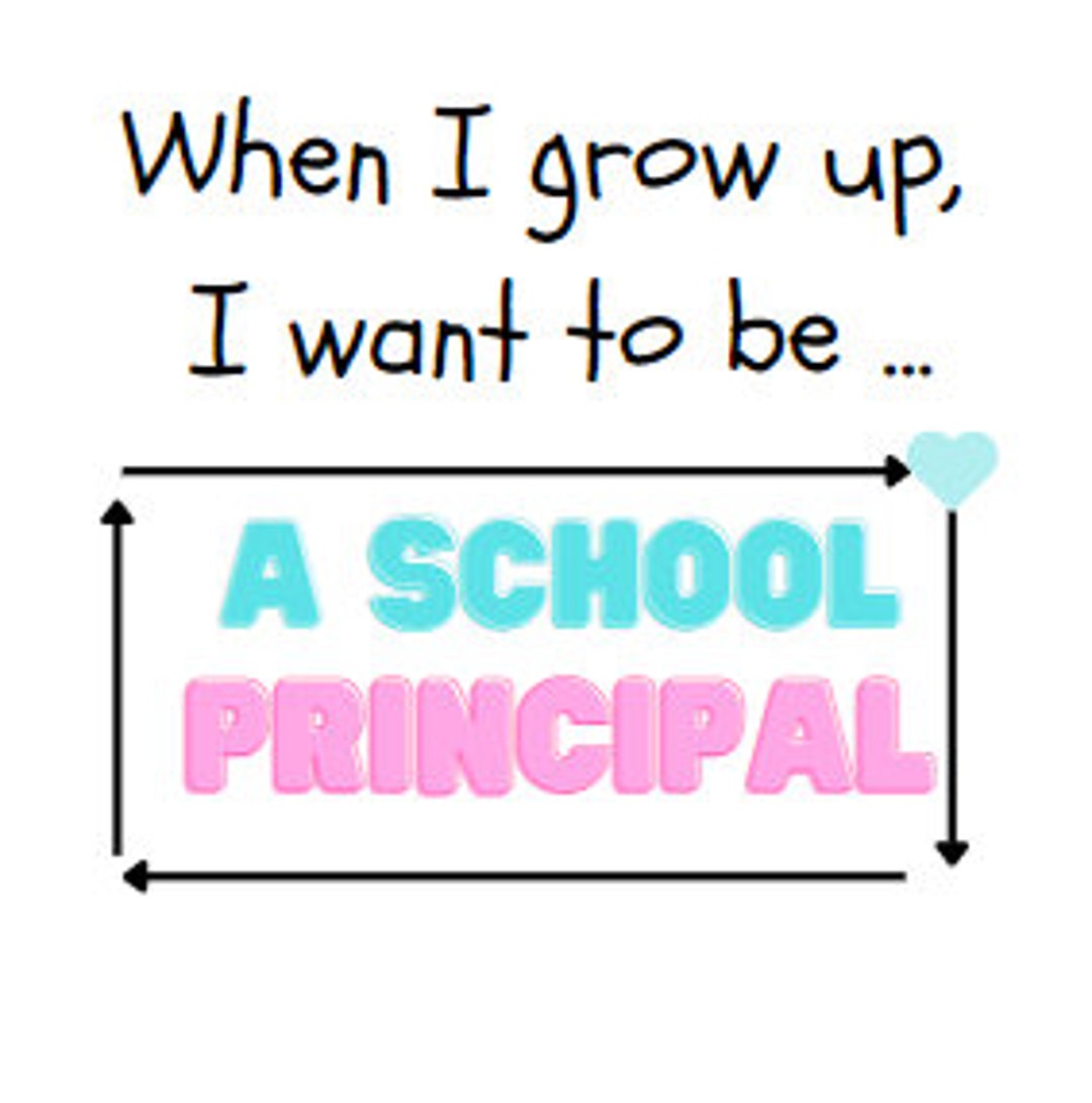 School Principal SVG - Etsy