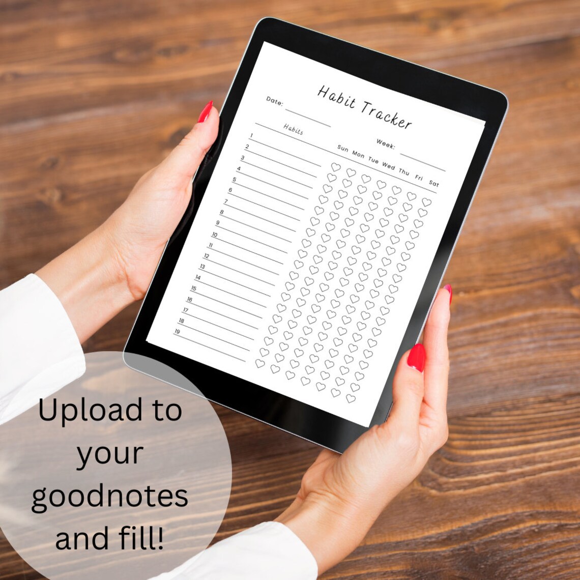 Weekly Habit Tracker, Printable Routine Tracker, Habit Tracker Template ...
