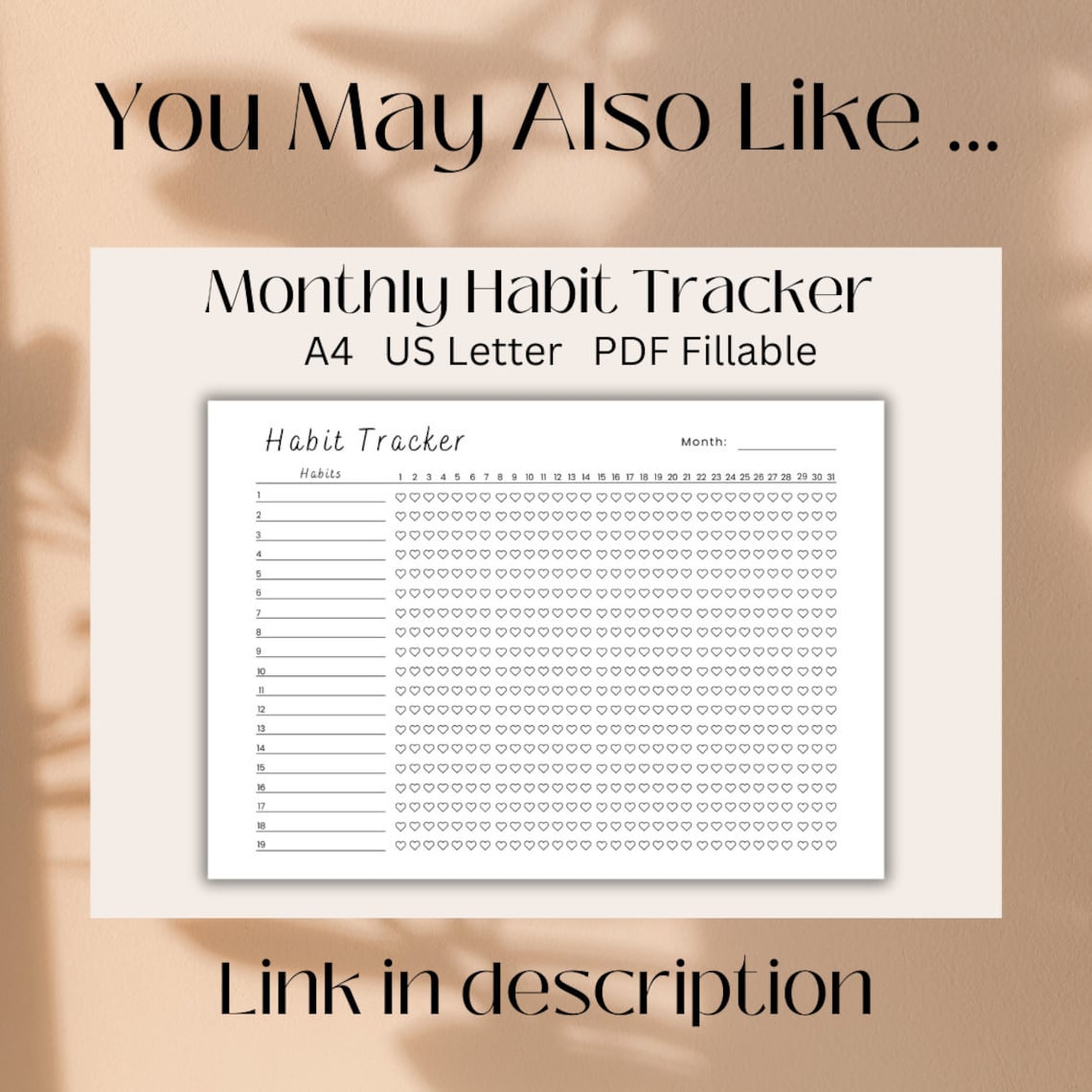 Weekly Habit Tracker, Printable Routine Tracker, Habit Tracker Template ...