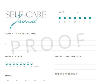 Christian Mental Health Journal Prompts Printable, Self Care Journaling ...