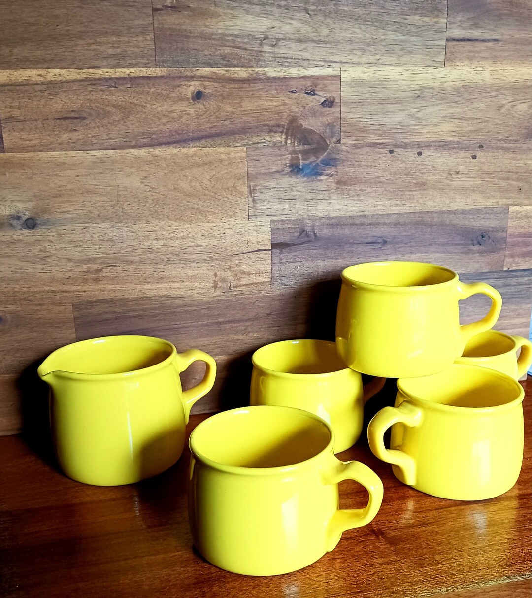 Mikasa Bob Van Allen Coffee Mugs and Creamer - Etsy