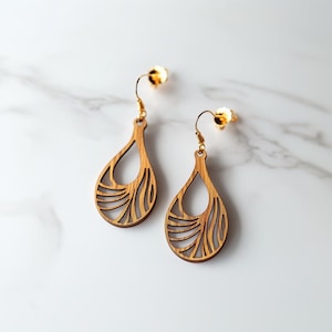 Tree Wood Earring Svg Laser Cut File Digital Download - Etsy