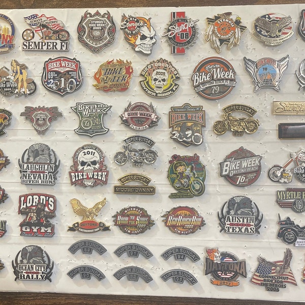 Motorcycle Pins - Etsy