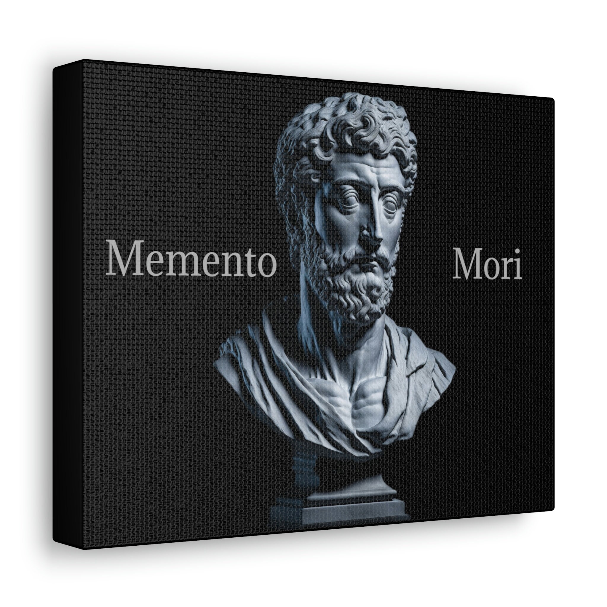 Memento Mori Minimalist Marcus Aurelius Stoic Quote Canvas, Stoicism ...