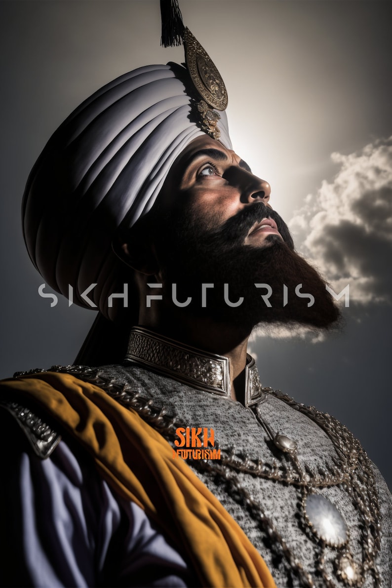 Guru Gobind Singh Ji | 10th Guru of the Sikhs | High Quality Digital ...