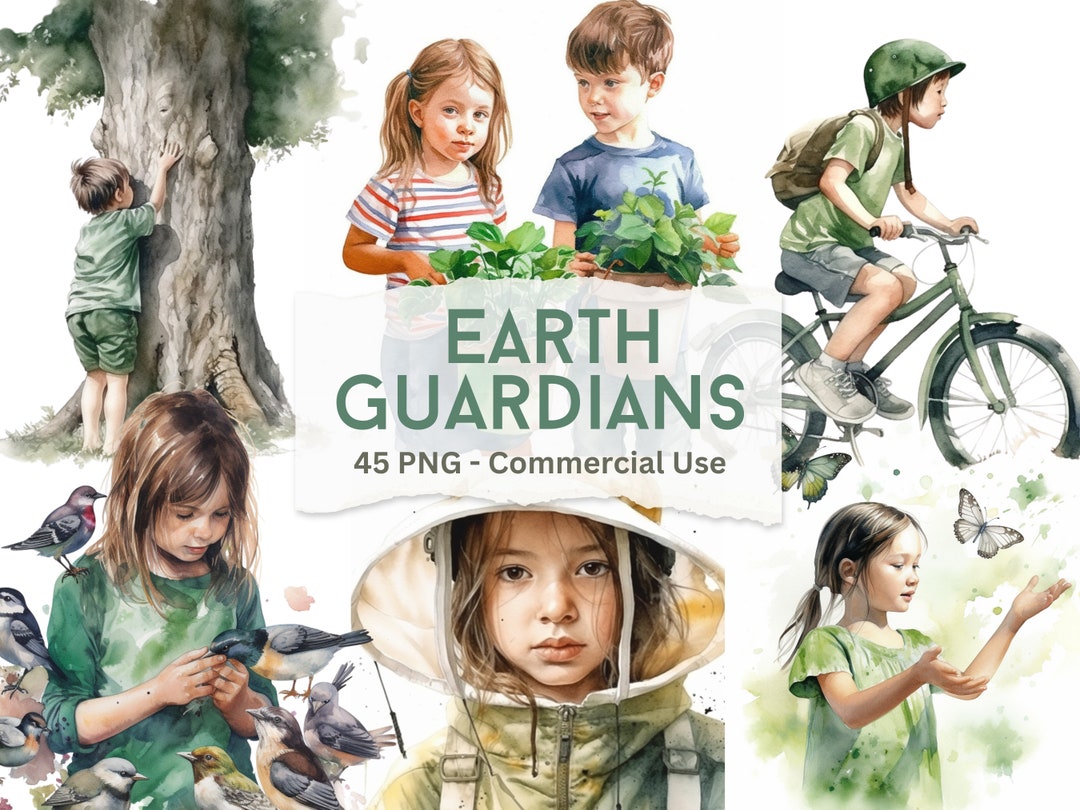45 Earth Day Cliparts - Little Earth Guardians: Eco-friendly Kids ...