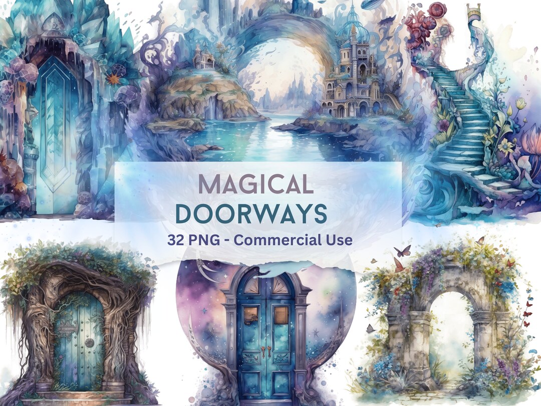 32 Magic Doors, Magical Doorways to Hidden Worlds, Portal to Another ...
