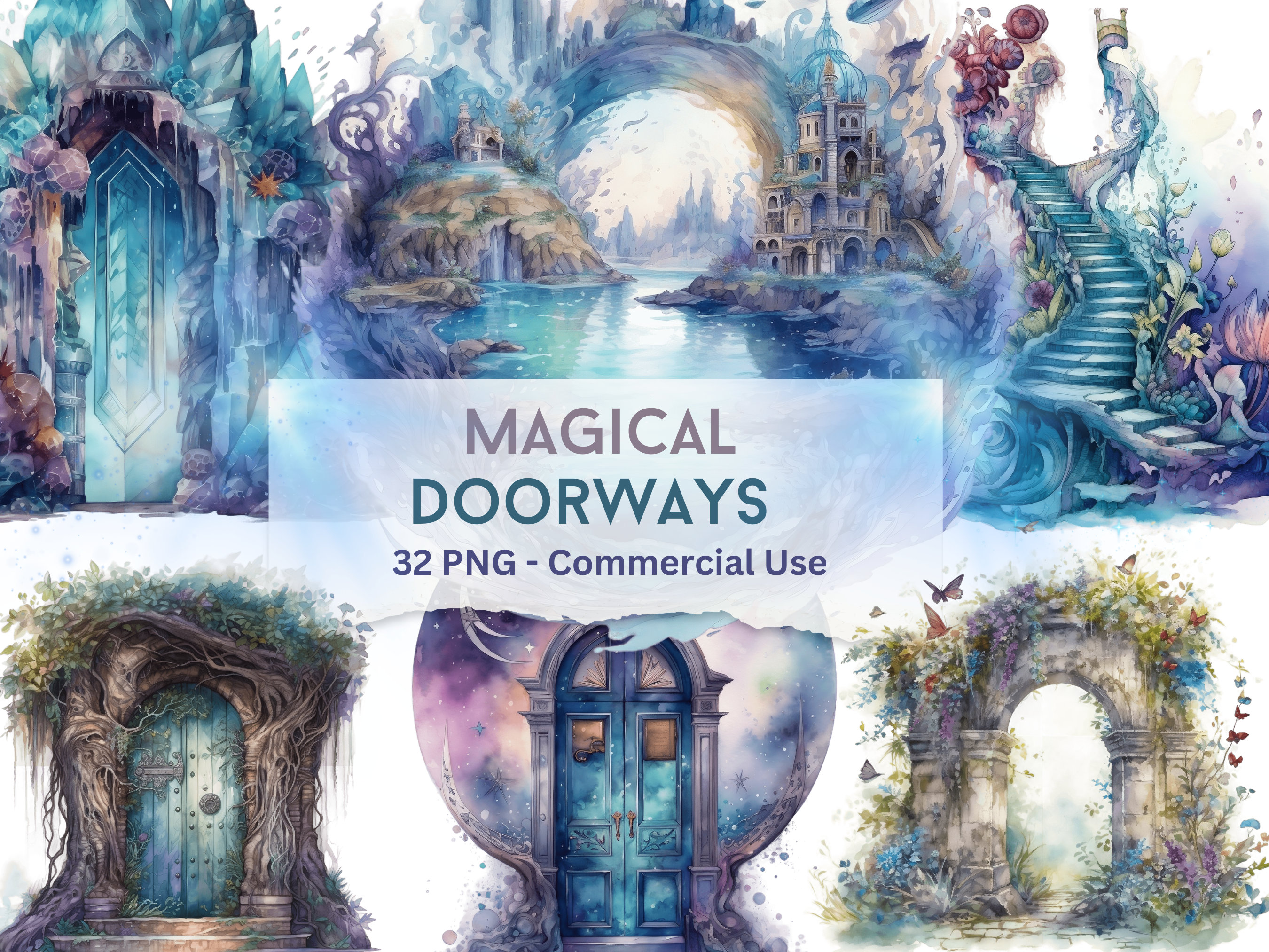 32 Magic Doors, Magical Doorways to Hidden Worlds, Portal to Another ...