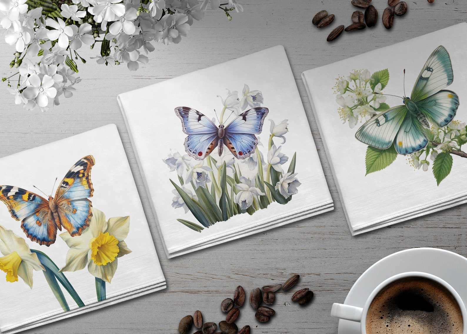 Birth Month Butterflies PNG, Cute Butterfly Clipart Bundle of 36 ...