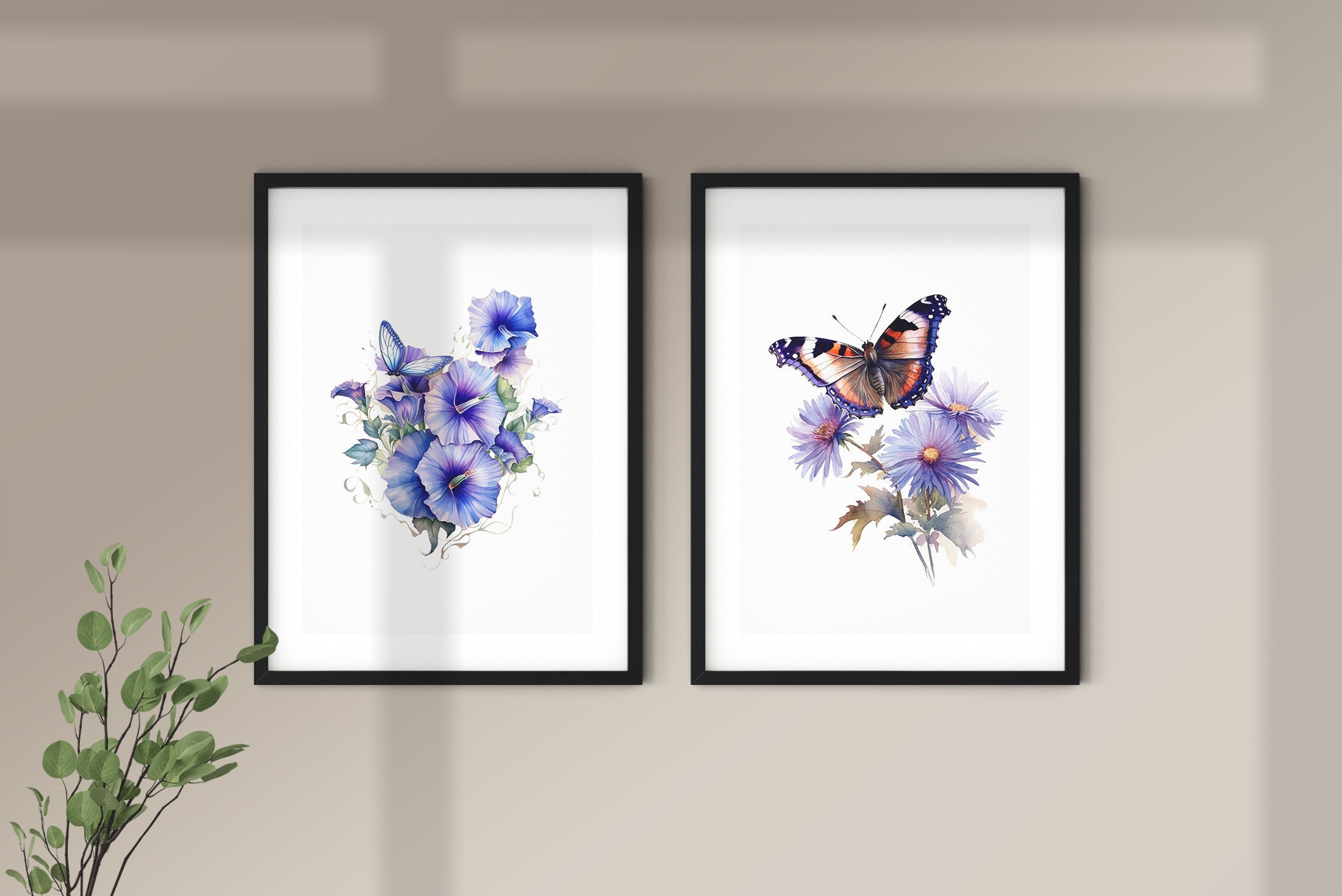 Birth Month Butterflies PNG, Cute Butterfly Clipart Bundle of 36 ...