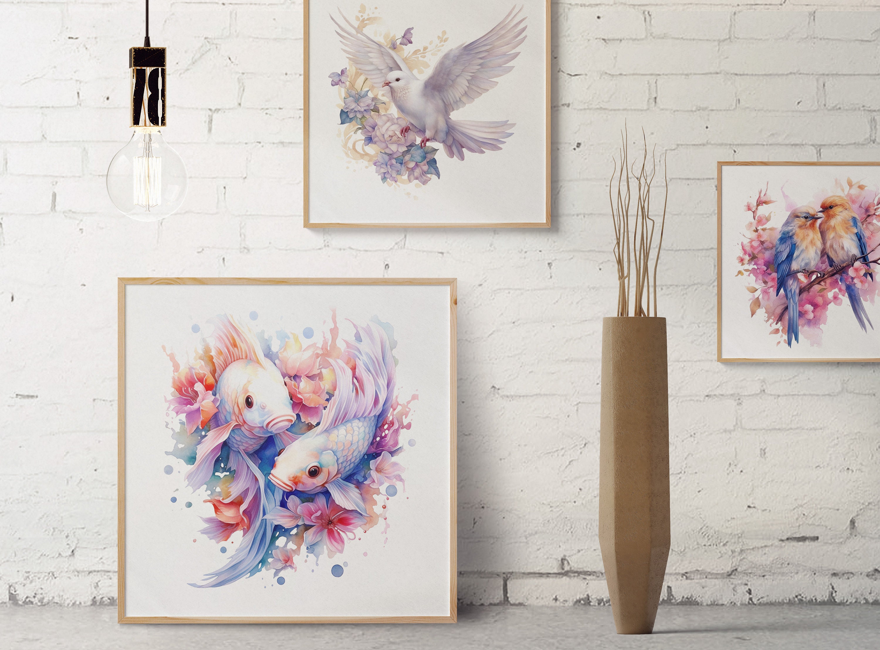 50 Couples in Love Arts and Famous Love Stories, Watercolor PNG High ...