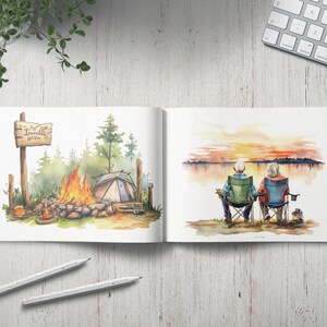 Summer Campfire Clipart: Outdoor Camping PNG Set (50 Files) - Etsy