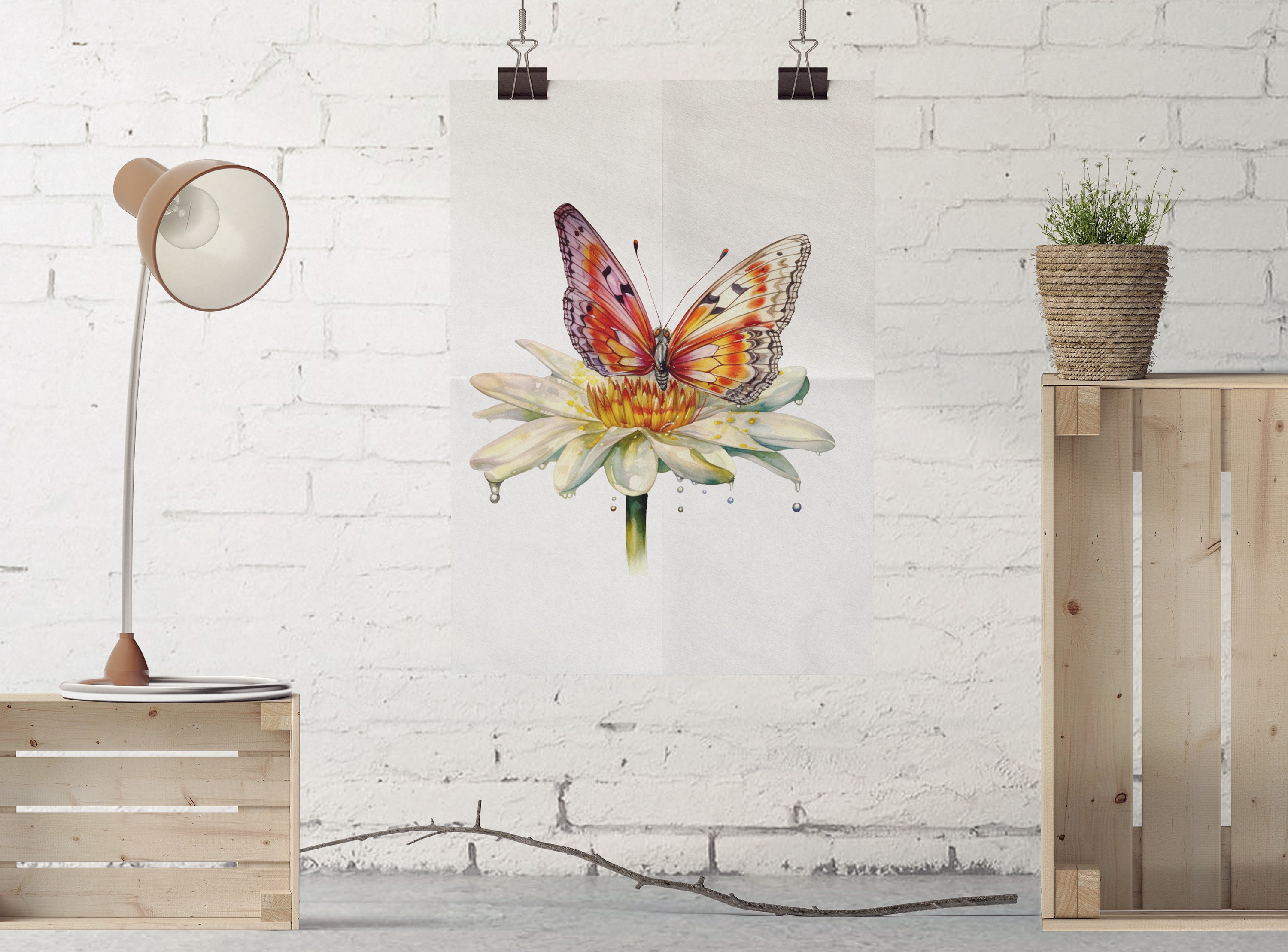 Birth Month Butterflies PNG, Cute Butterfly Clipart Bundle of 36 ...