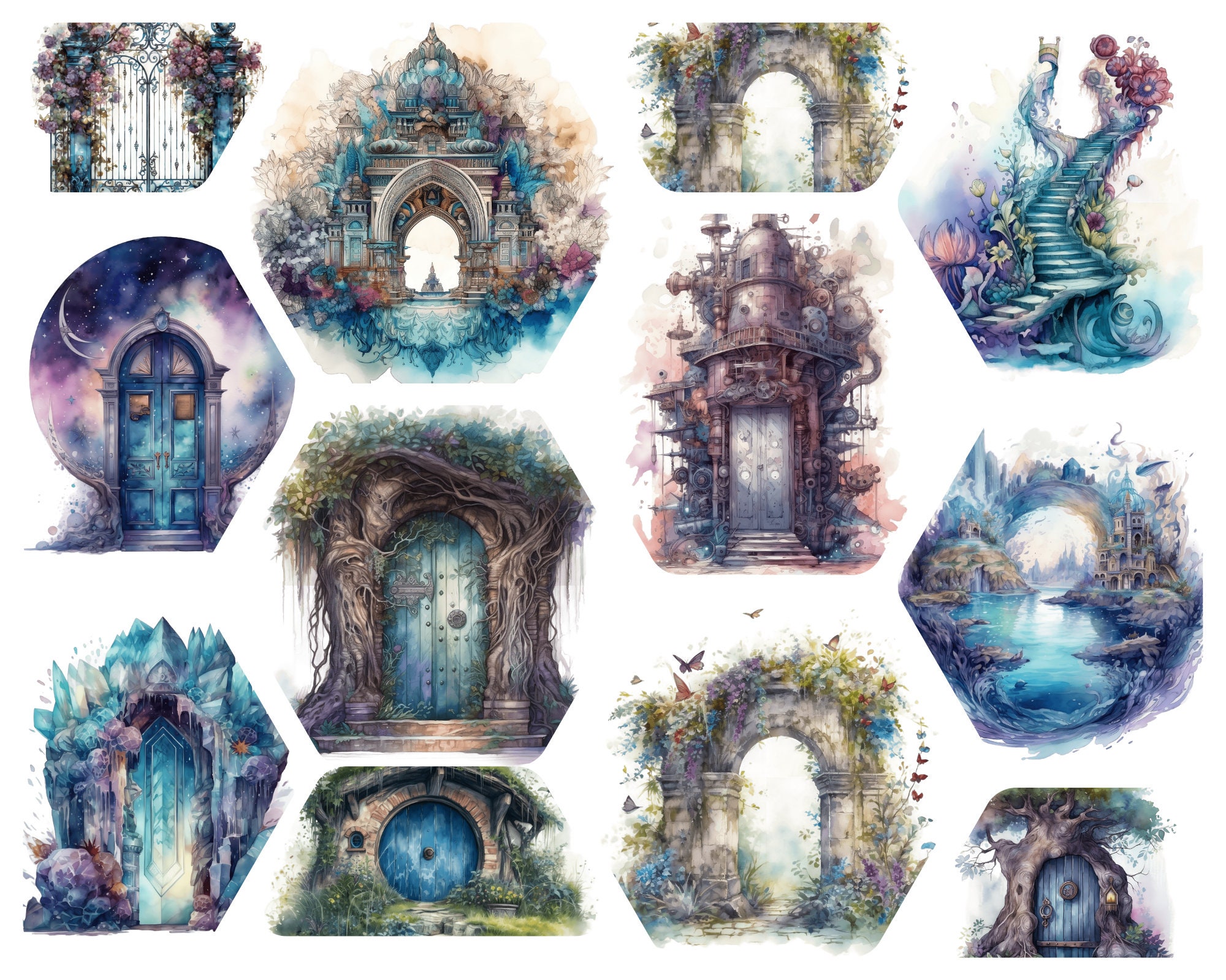 32 Magic Doors, Magical Doorways to Hidden Worlds, Portal to Another ...