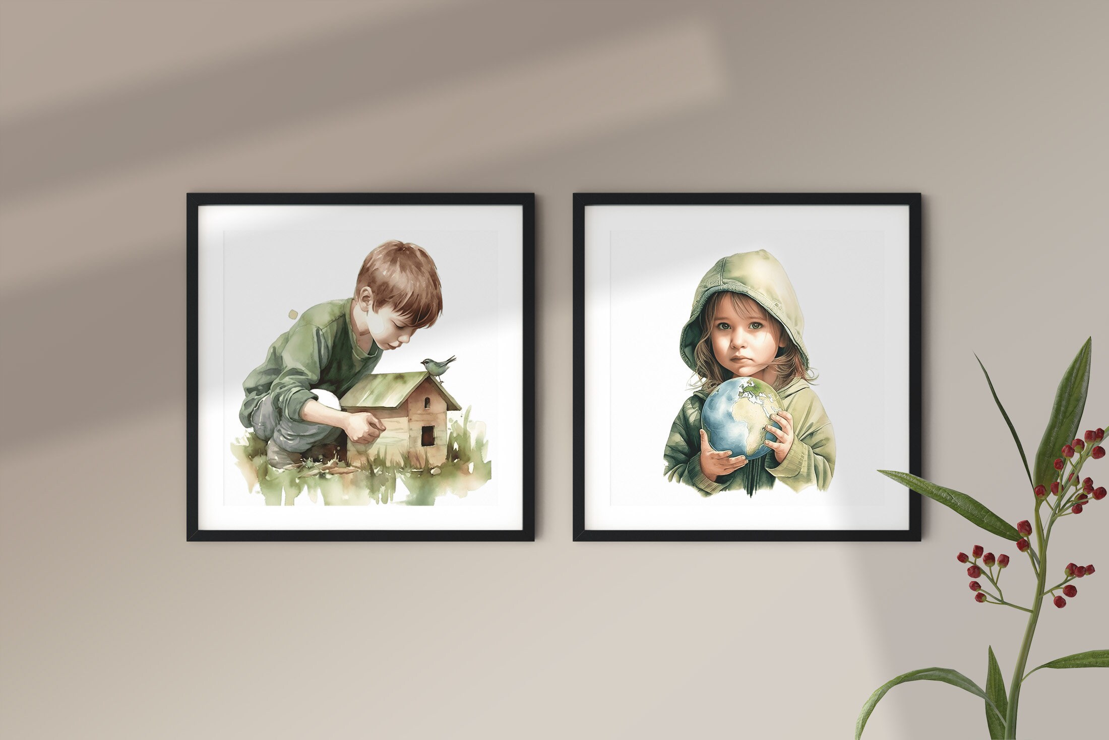 45 Earth Day Cliparts Little Earth Guardians: Eco-friendly Kids Clipart ...