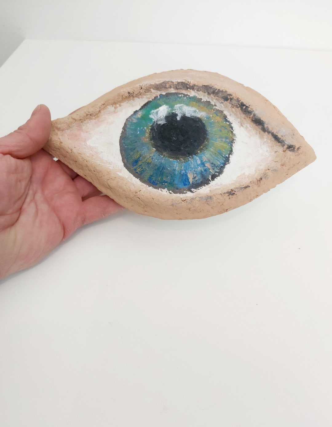 Handmade Human Eye Sculpture Art, Medicine-inspired Gift for Home Decor ...