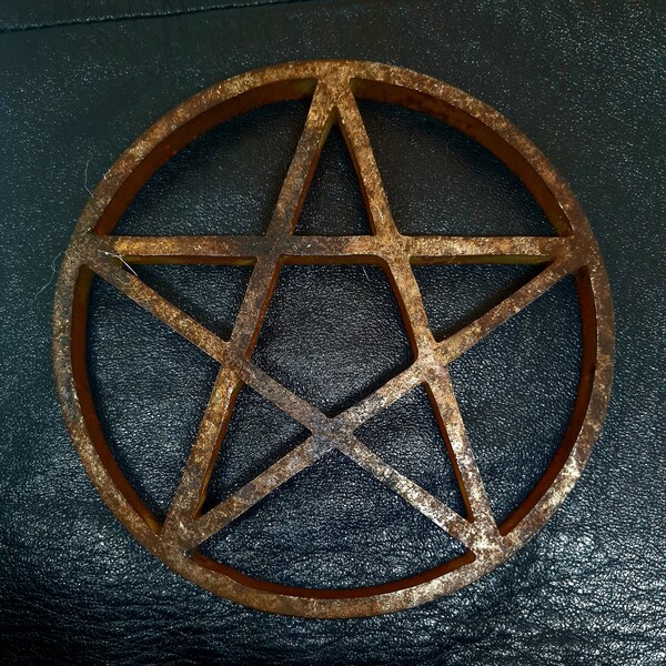 Metal Pentagram Wall Decor - Etsy