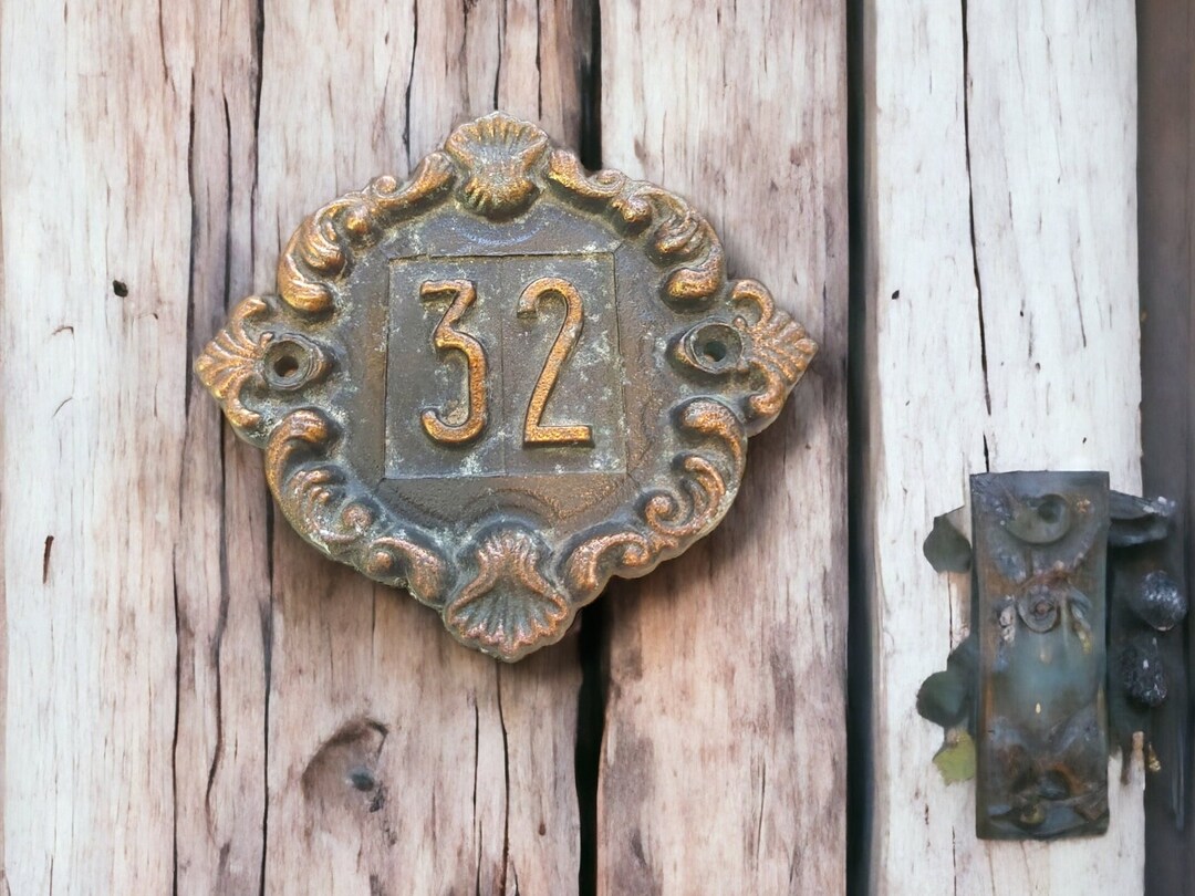 Vintage Decoration or Collection Piece, Rare and Unusual, Door Number ...