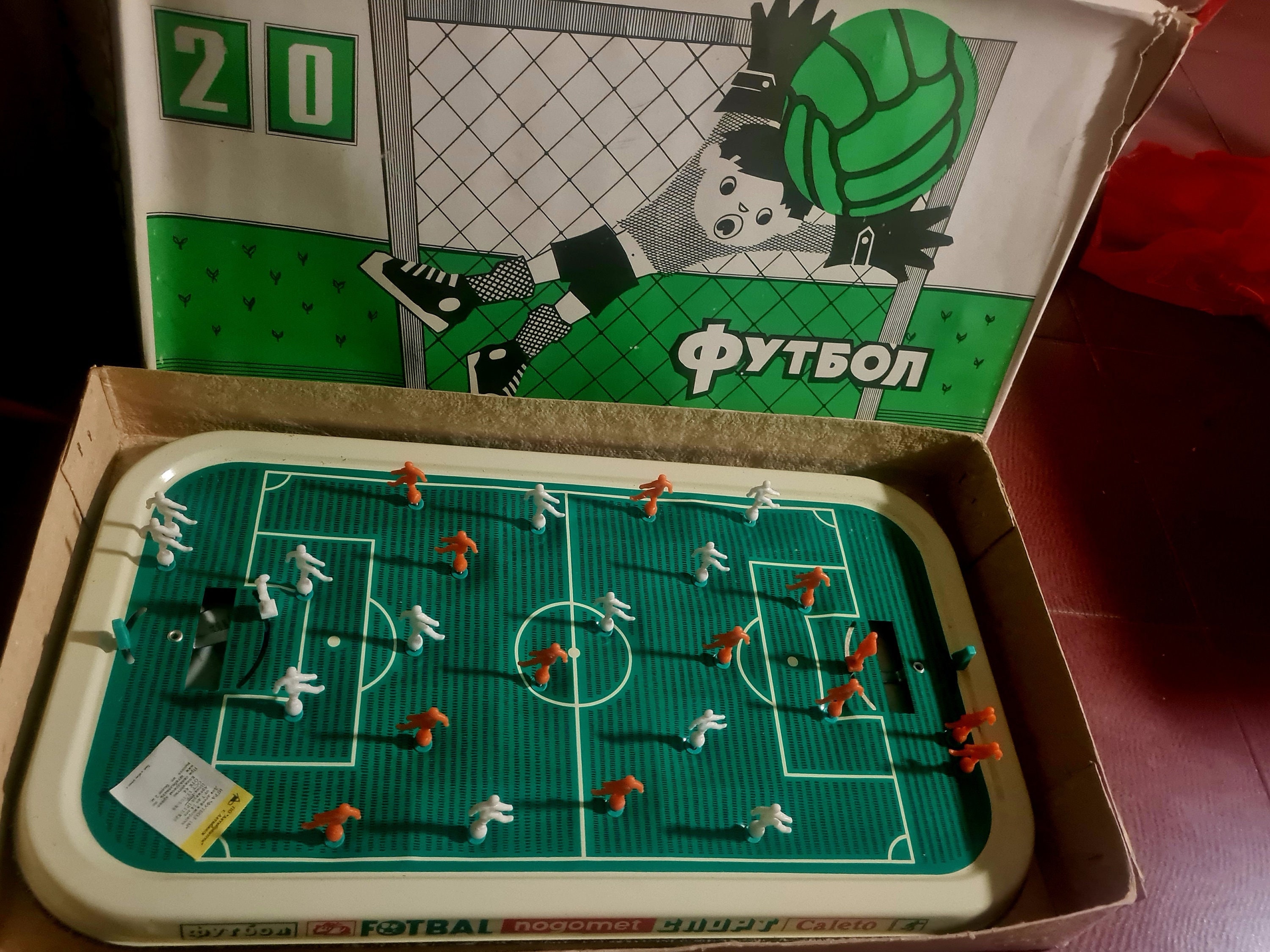 Vintage Board Game Soccer, Vintage Soviet Game, USSR 1986 - Etsy