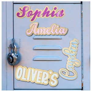 Personalized Magnet for Kids Art Display, Custom Cute Fridge Magnets ...